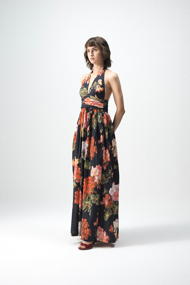 Bloody Mary Halter Neck Dress – Shuffling Suitcases